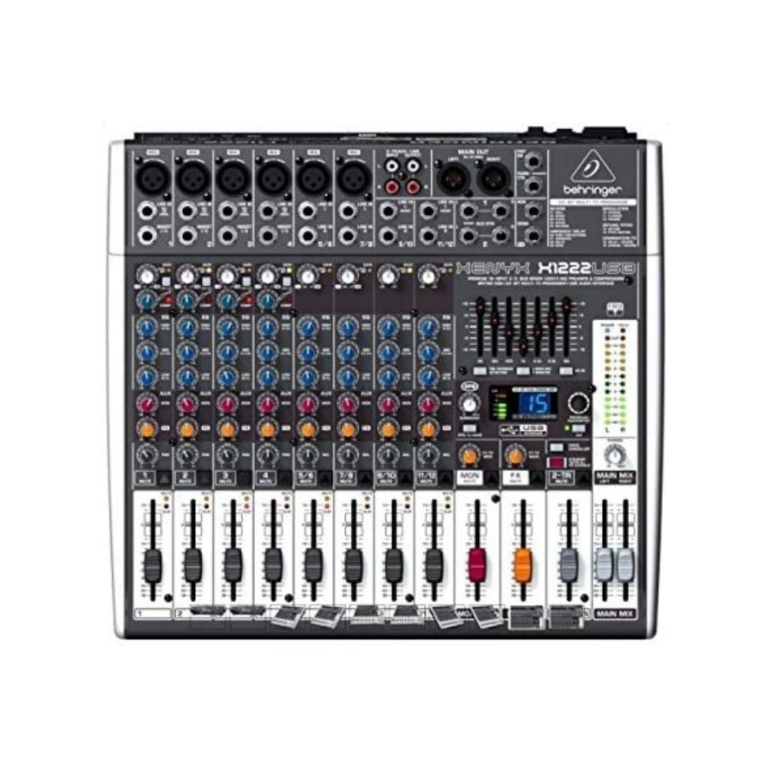 Behringer X1222USB - Mezcladora con USB y efectos | Latin Music
