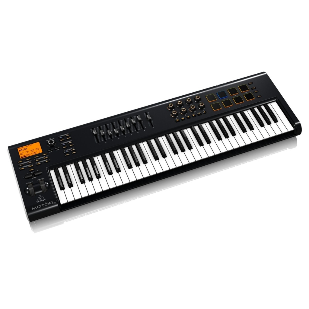 🥇 Behringer MOTOR 61 - Controlador MIDI de Teclado en Perú | Latin Music