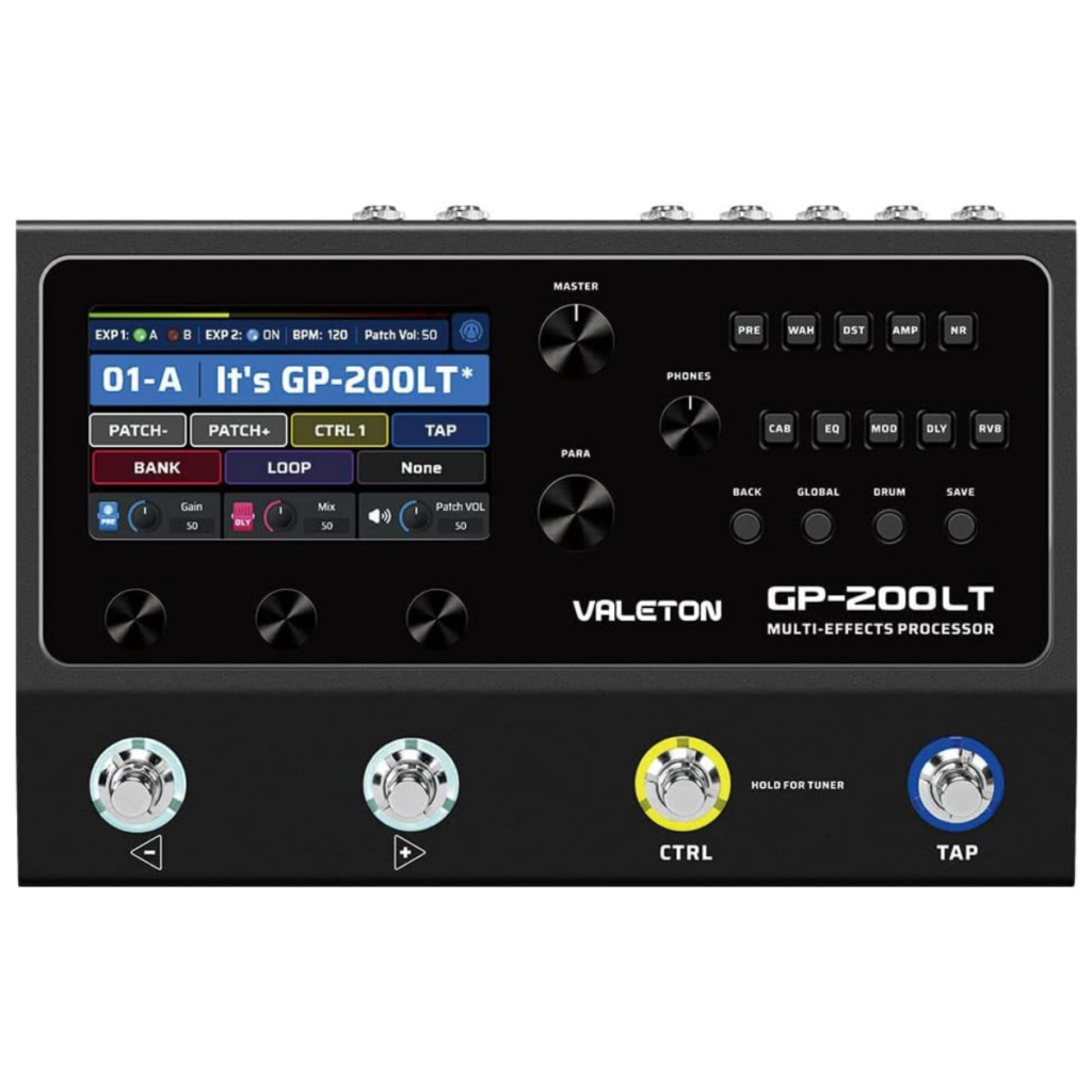 🥇 Valeton GP-200 LT- Pedal multiefectos en Perú | Latin Music